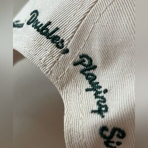 Accessories | Nwt Off White Color Baseball Cap With Dark Green ...